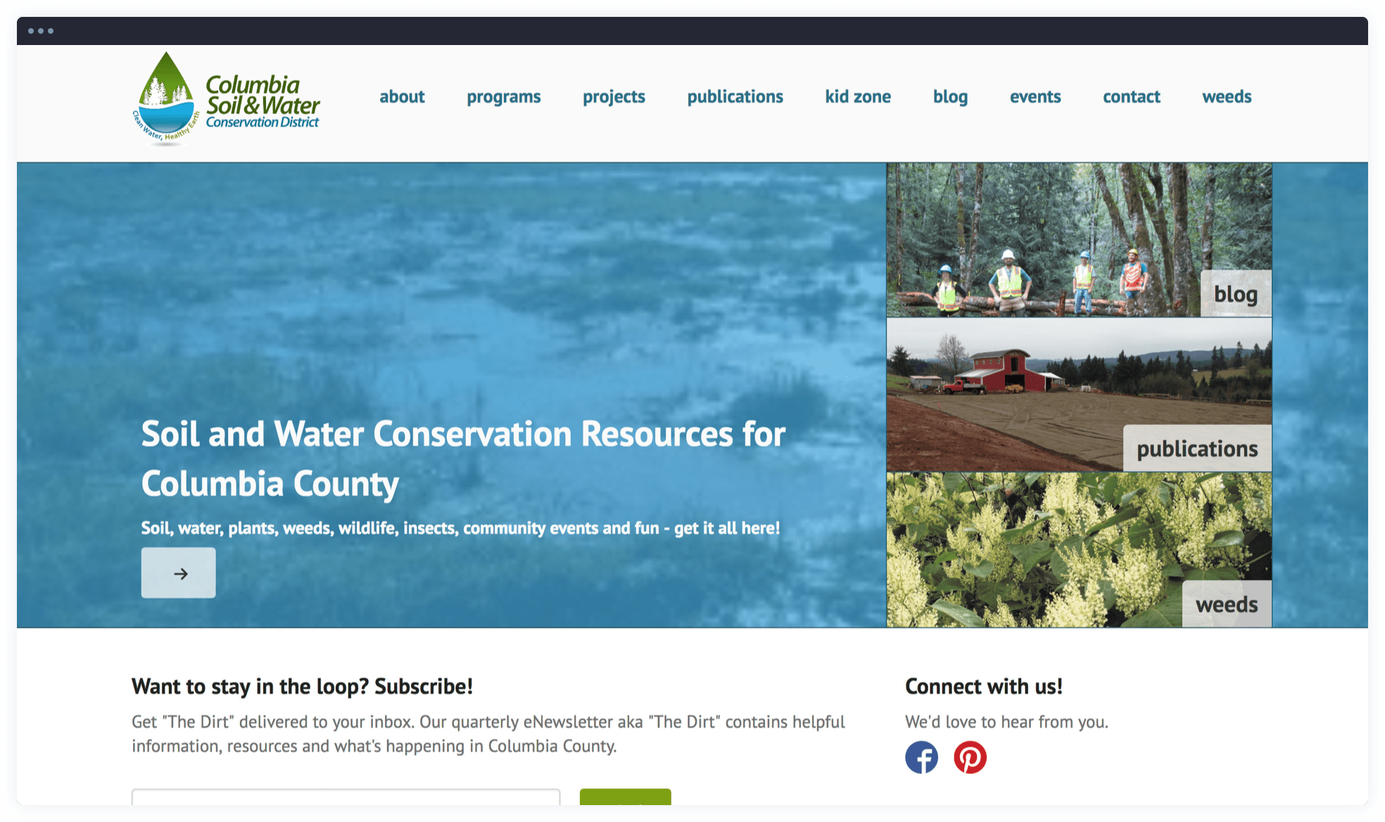 Columbia SWCD - Total Design Shop